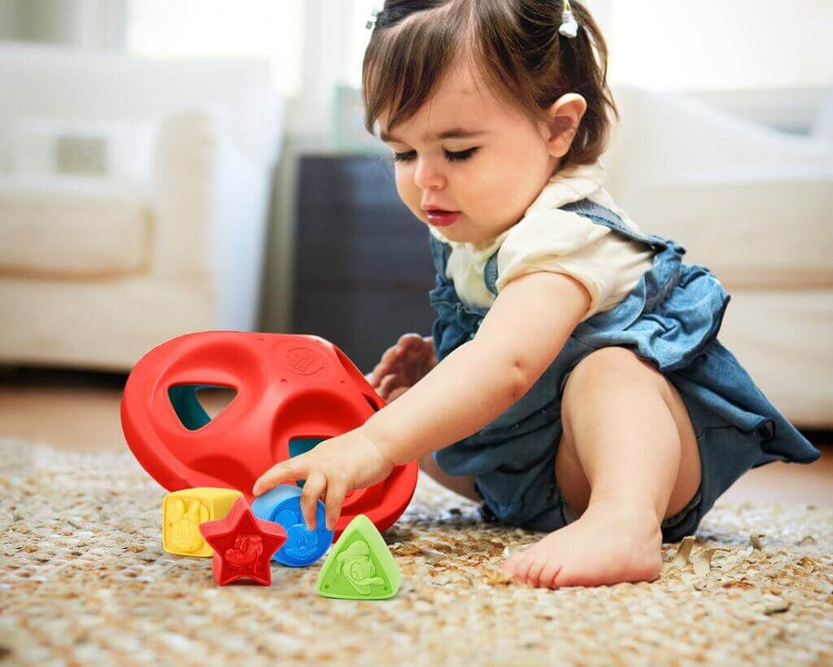 Green Toys Recycled Plastic Toys, Made in USA available here