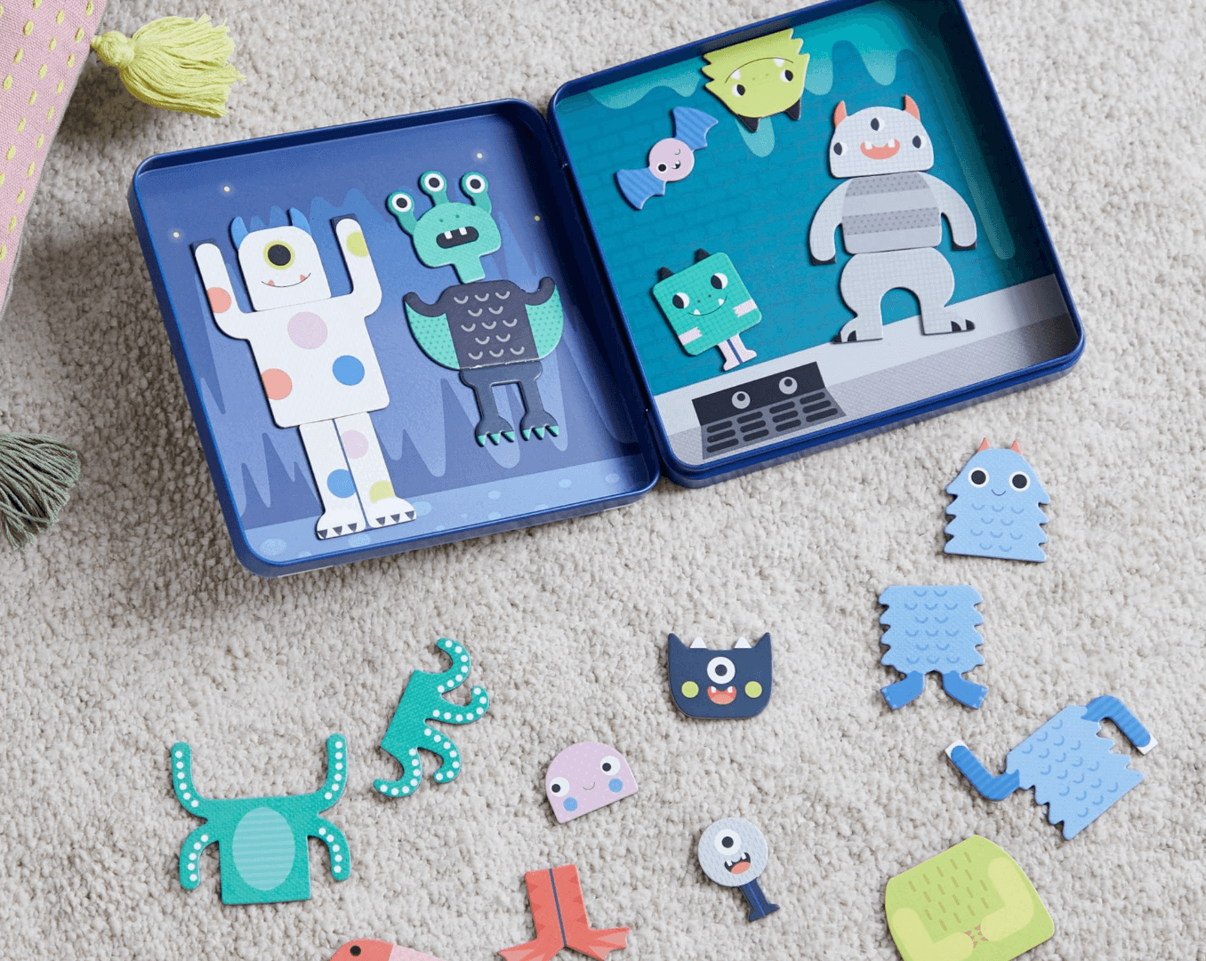 Mix & Match Monsters Magnetic Travel Toy | Petit Collage