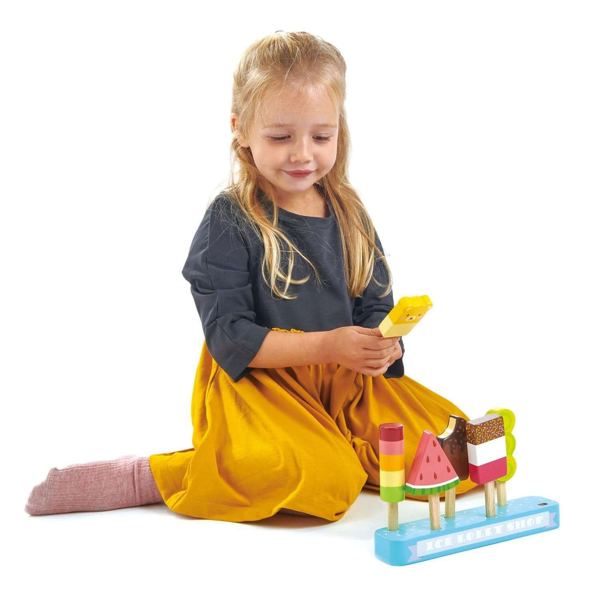 Ice Lolly Shop Eco-friendly Wood Toy | Tender Leaf Toys